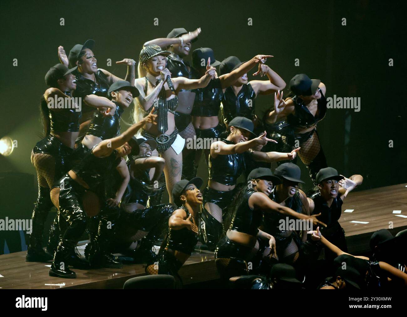 Elmont, United States. 11th Sep, 2024. GloRilla performs on stage at ...