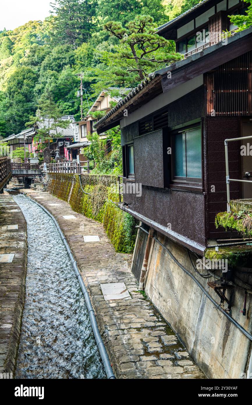 Yunomine onsen Yuzutsu, onsen village in Wakayama, Japan Stock Photo ...