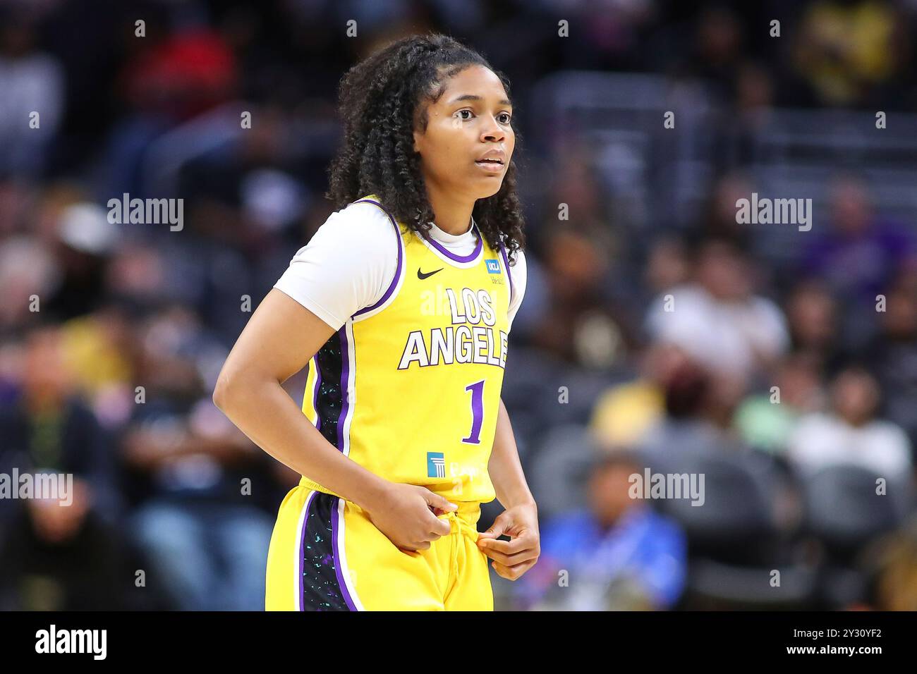 LOS ANGELES, CA - SEPTEMBER 10: Los Angeles Sparks guard Zia Cooke (1 ...
