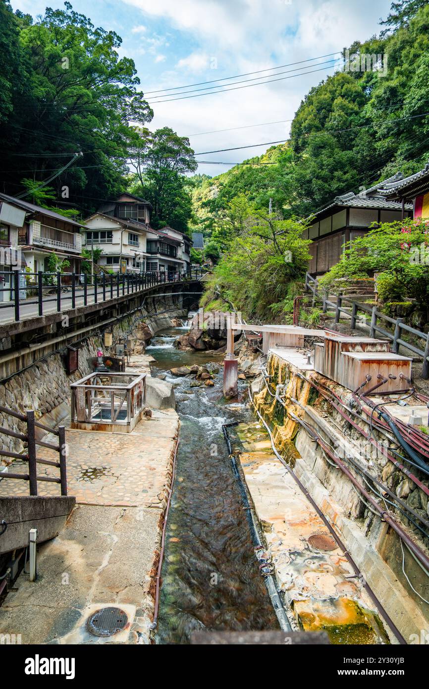 Yunomine onsen Yuzutsu, onsen village in Wakayama, Japan Stock Photo ...