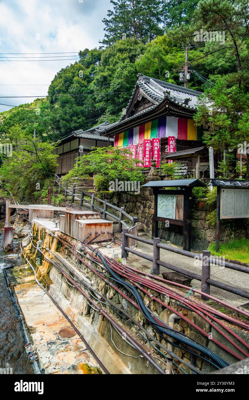 Yunomine onsen Yuzutsu, onsen village in Wakayama, Japan Stock Photo ...