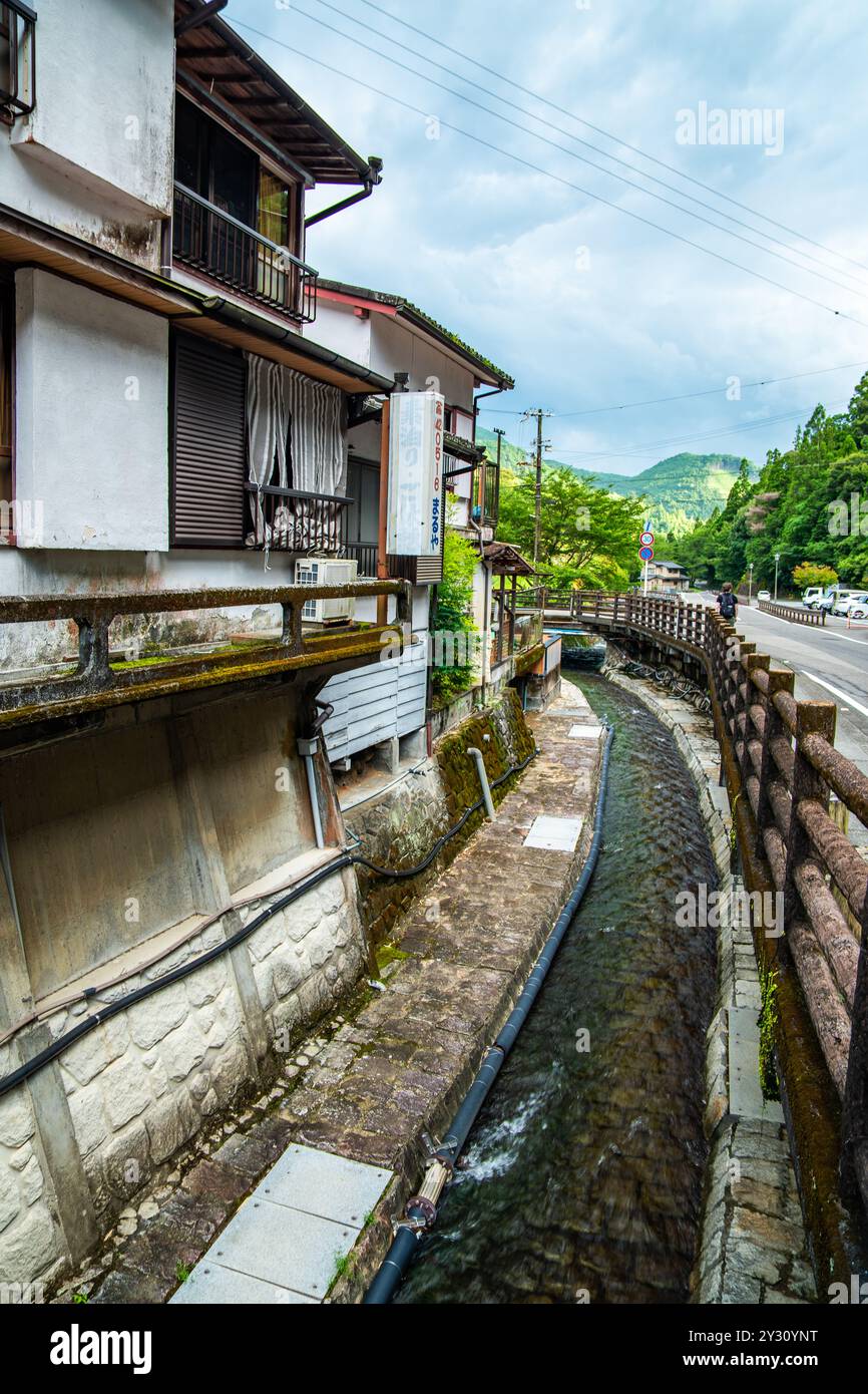 Yunomine onsen Yuzutsu, onsen village in Wakayama, Japan Stock Photo ...