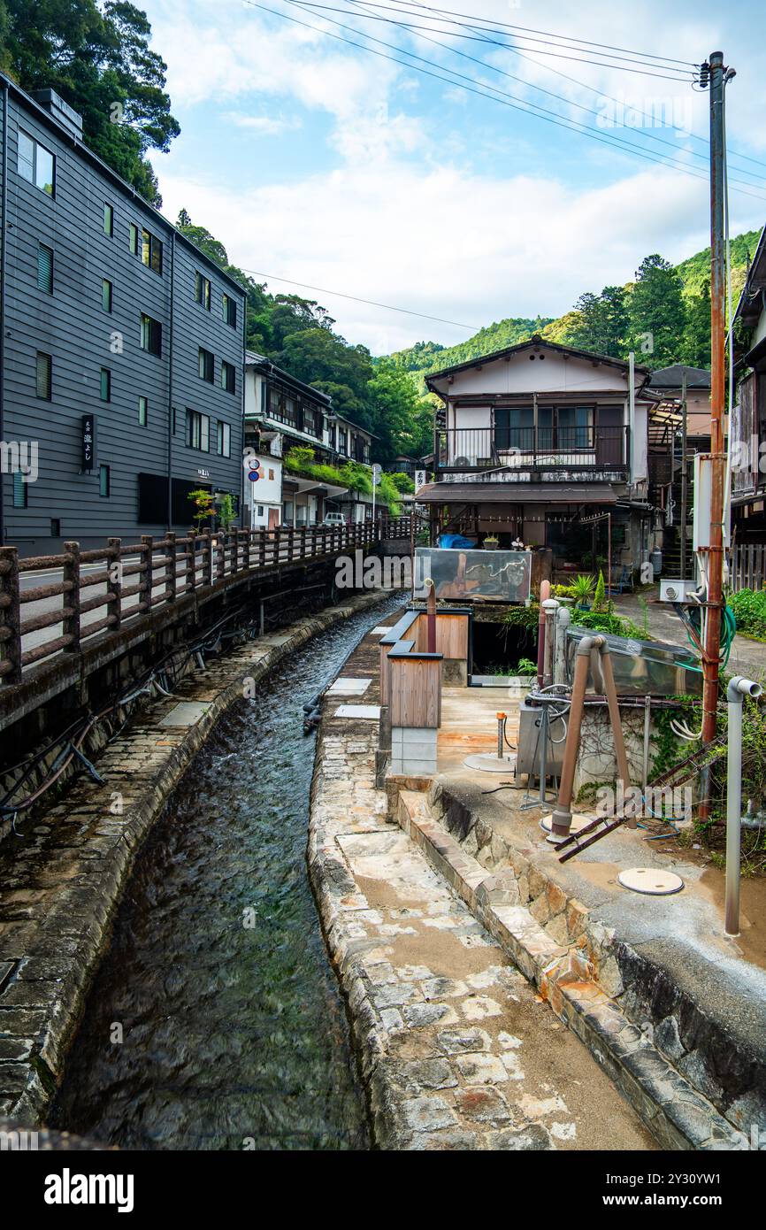 Yunomine onsen Yuzutsu, onsen village in Wakayama, Japan Stock Photo ...