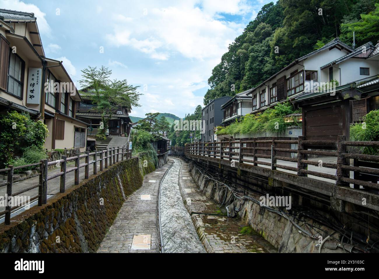 Yunomine onsen Yuzutsu, onsen village in Wakayama, Japan Stock Photo ...