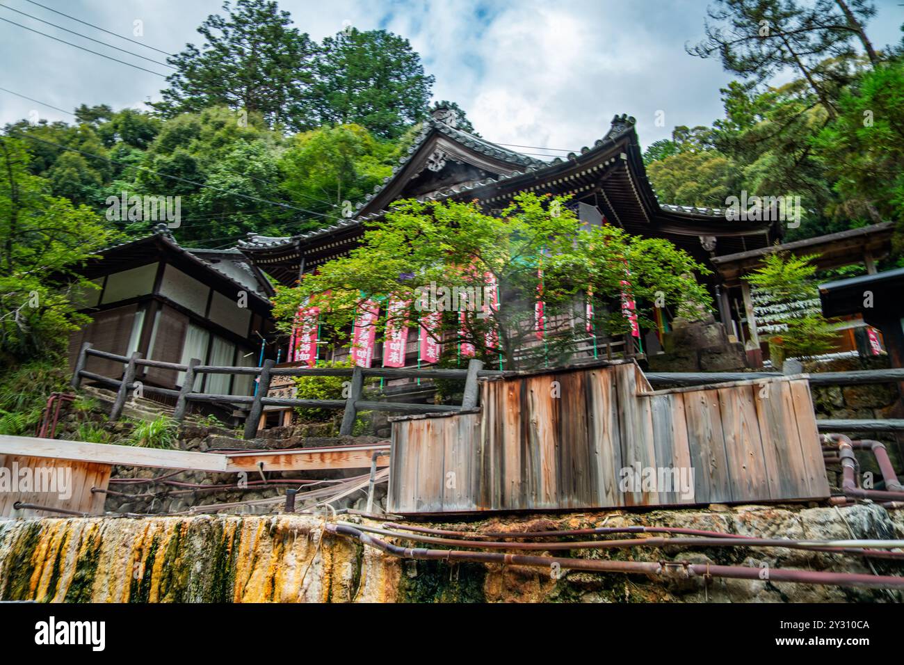 Yunomine onsen Yuzutsu, onsen village in Wakayama, Japan Stock Photo ...