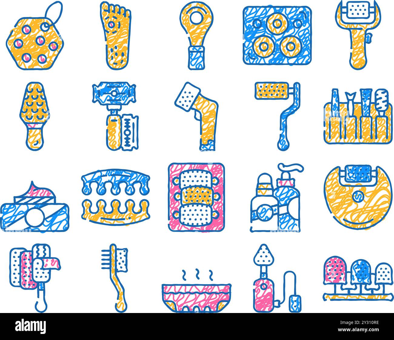 Callus remover tool icon Cut Out Stock Images & Pictures - Alamy