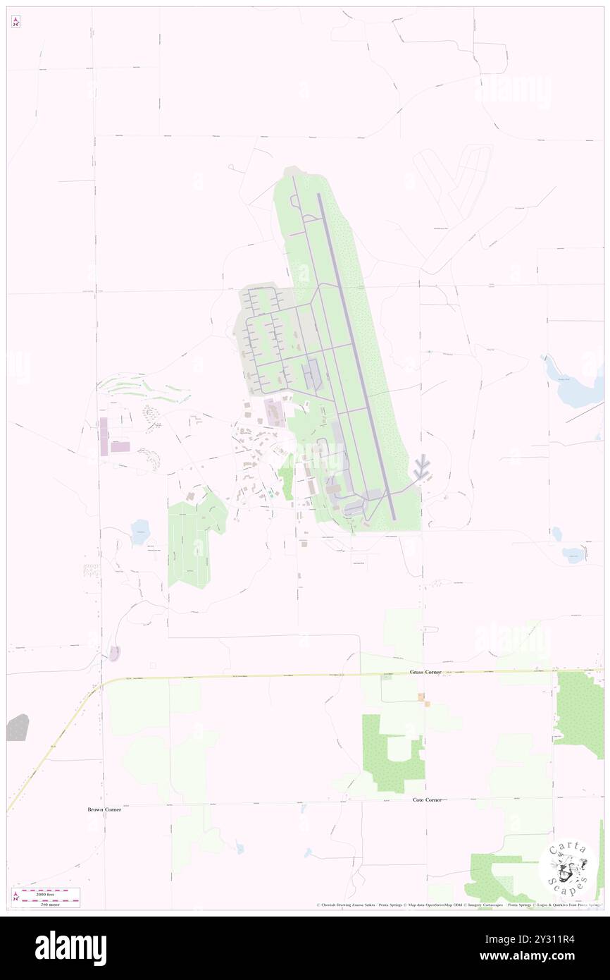 Loring AFB, Aroostook County, US, United States, Maine, N 46 56' 19 ...