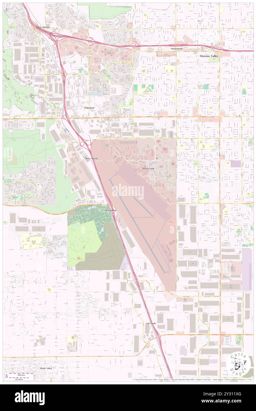March Air Force Base, Riverside County, US, United States, California ...