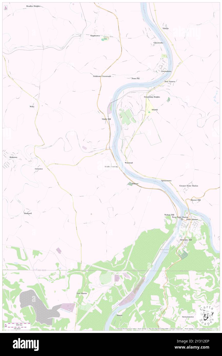 Moffitt Sterling, Greene County, US, United States, Pennsylvania, N 39 ...
