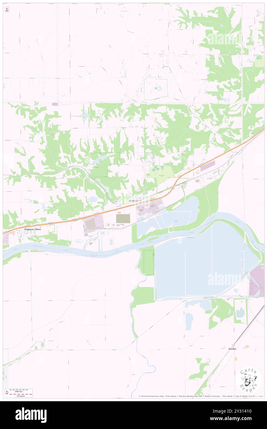 Mapleton, Peoria County, US, United States, Illinois, N 40 33' 59'', S ...