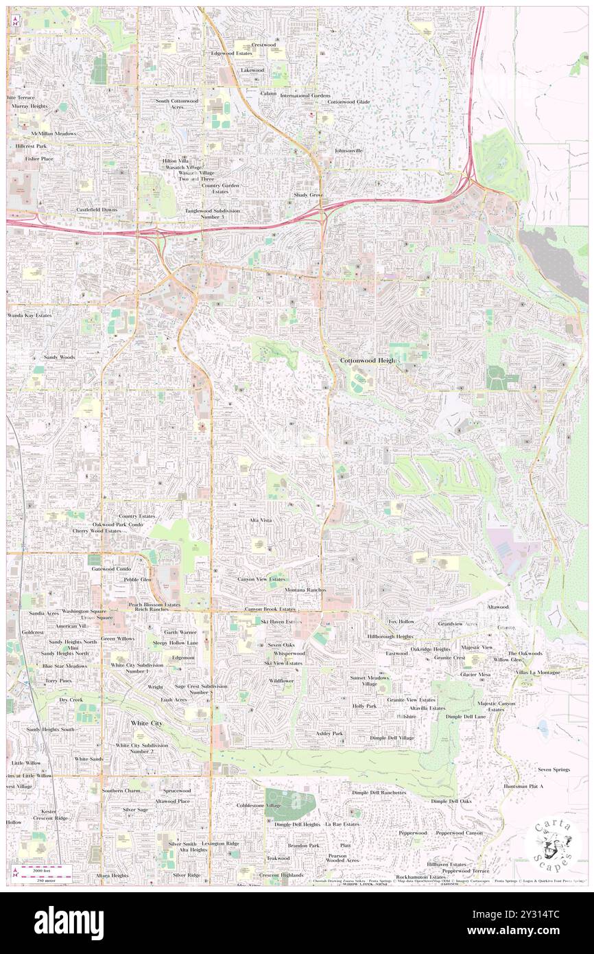 Terrace Circle, Salt Lake County, US, United States, Utah, N 40 36' 7 ...