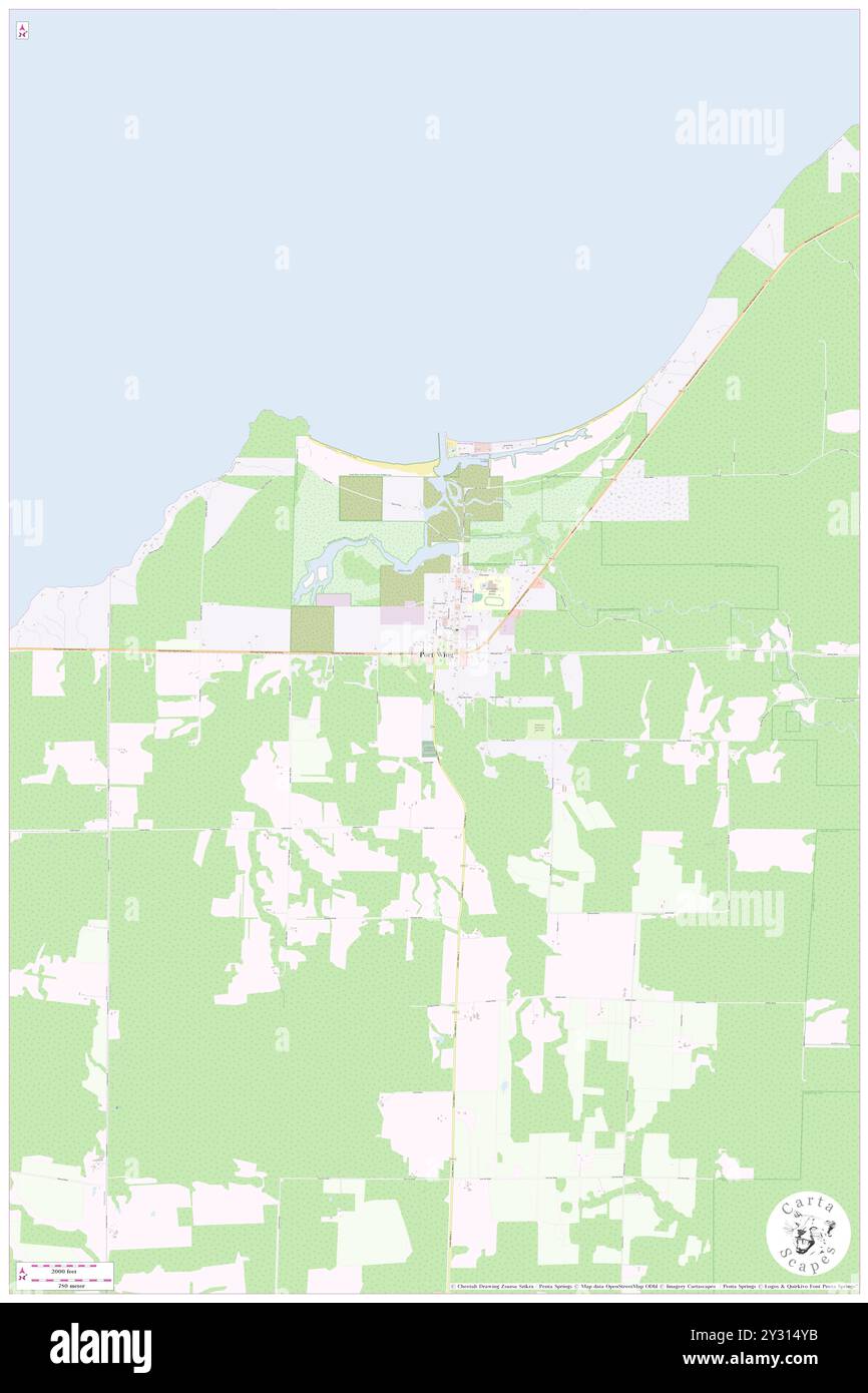 Port wing map Cut Out Stock Images & Pictures - Alamy