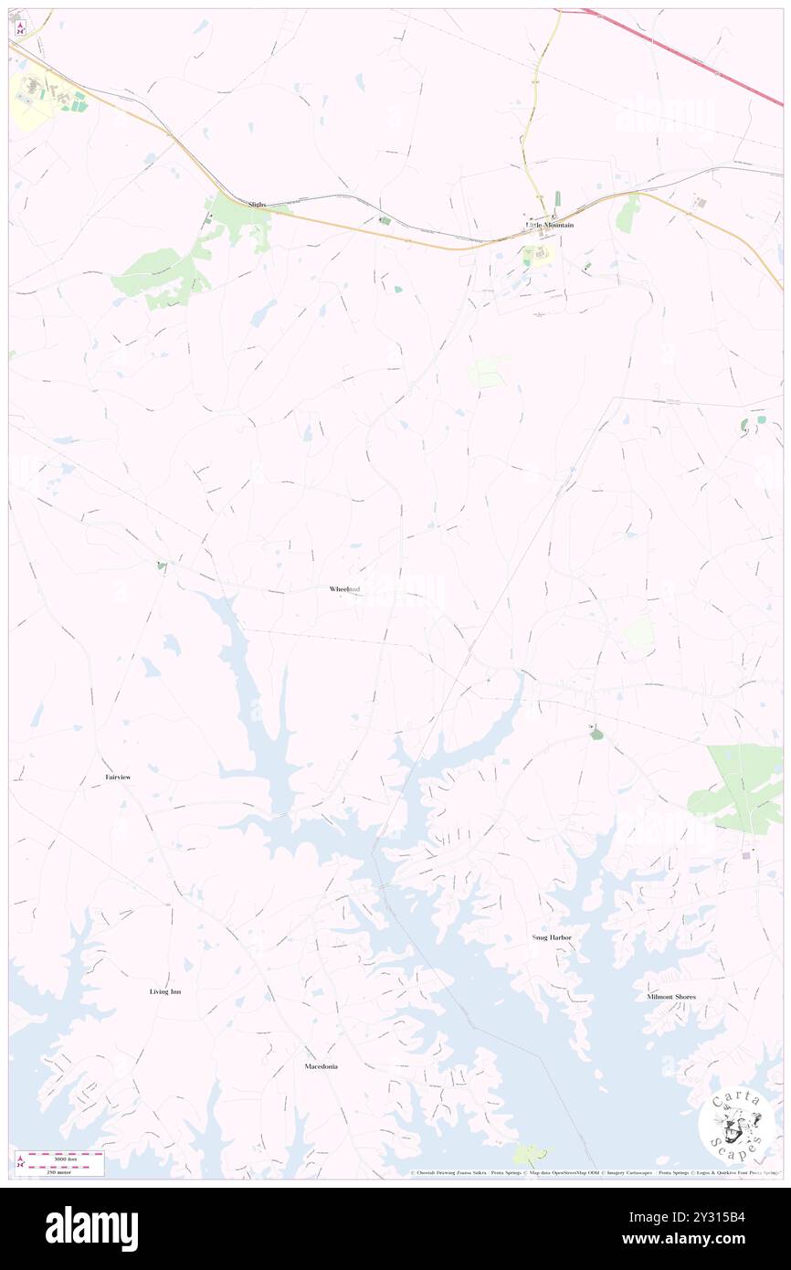 Boland Crossroads (historical), Newberry County, US, United States ...