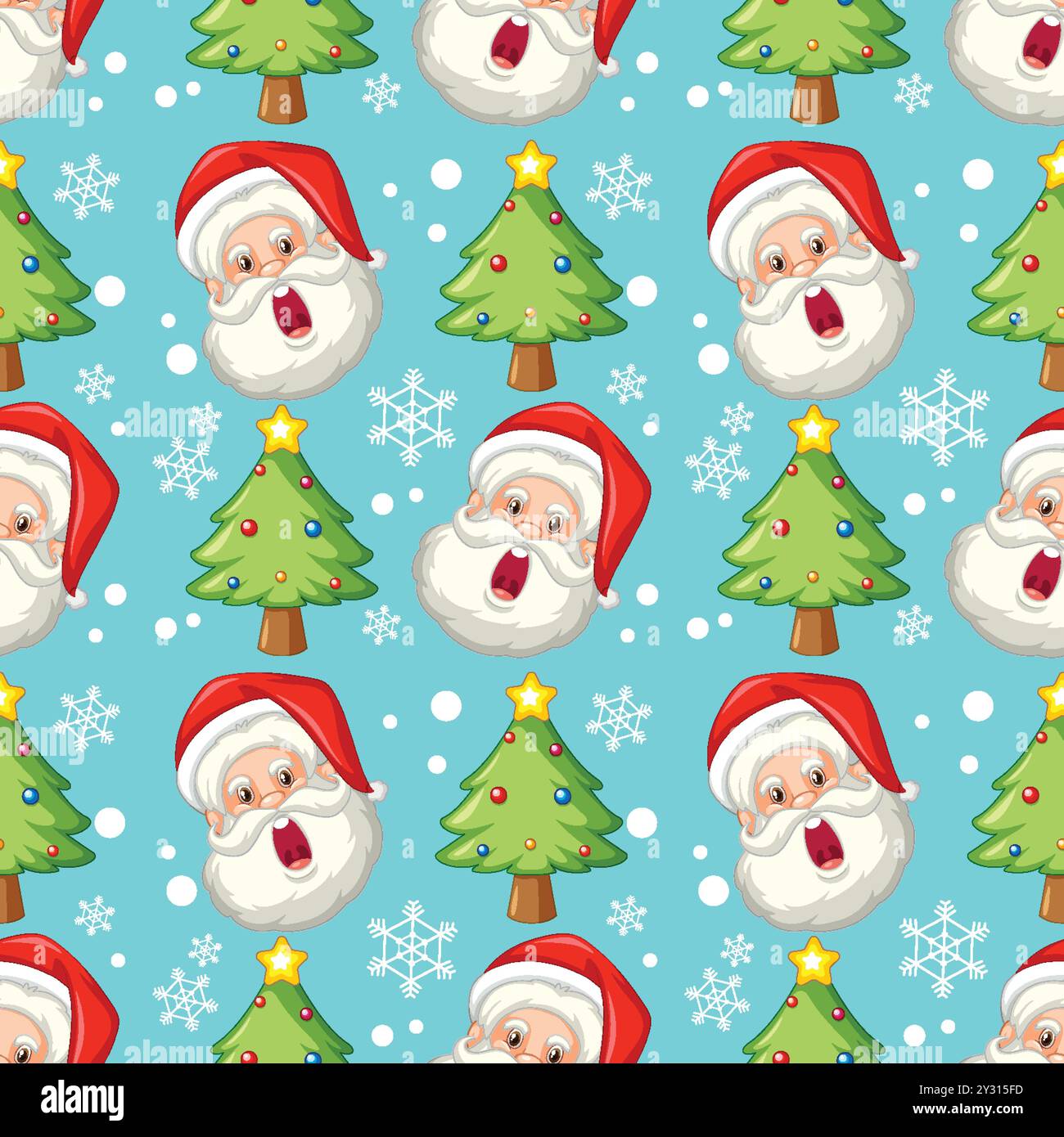 Santa faces hi-res stock photography and images - Alamy