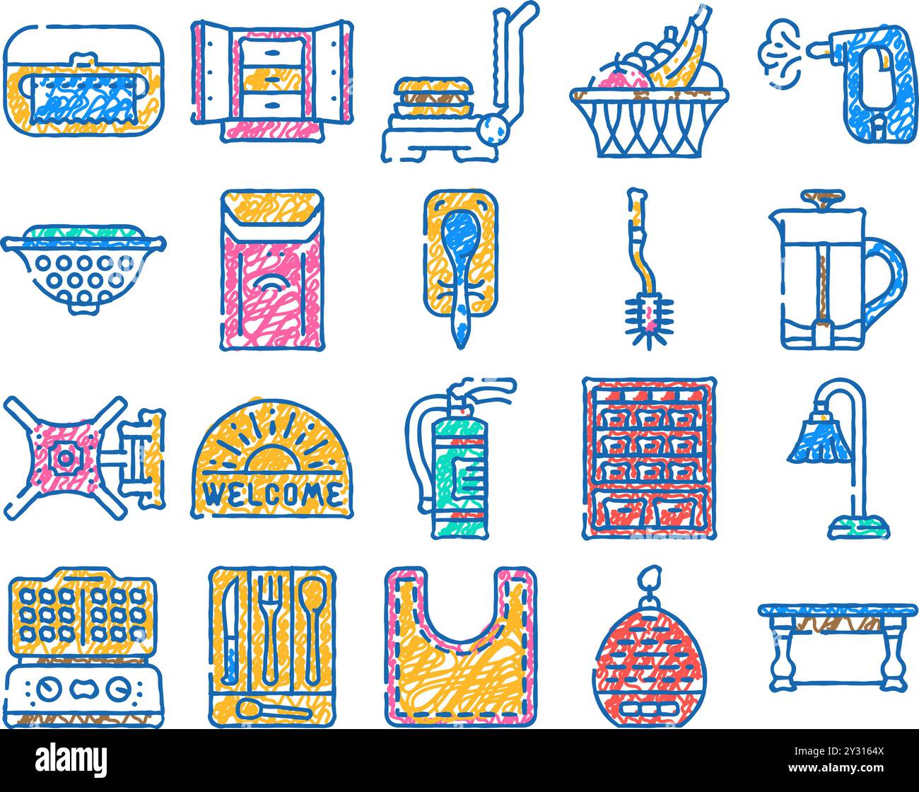 Home decor paint living room Cut Out Stock Images & Pictures - Alamy