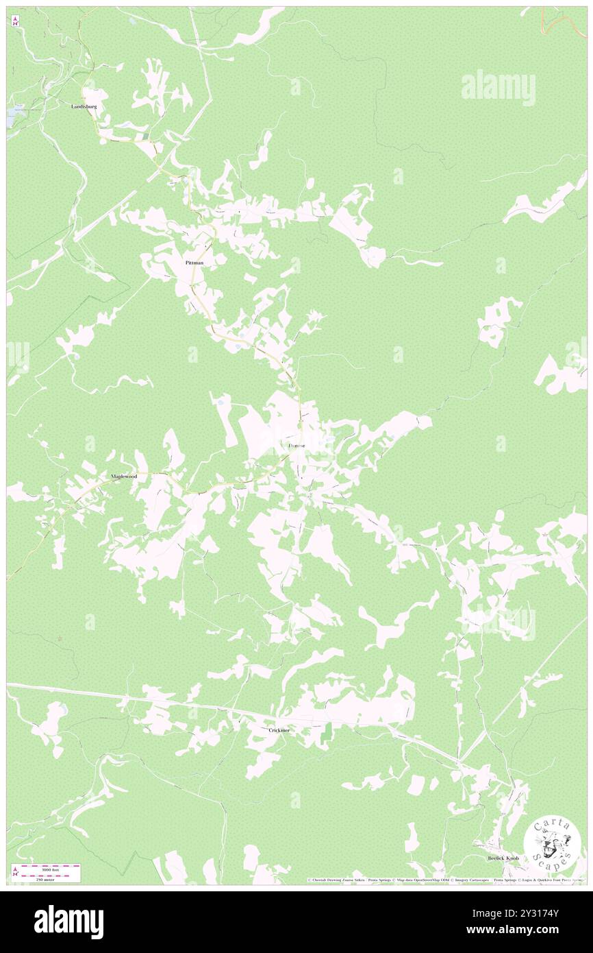 Danese, Fayette County, US, United States, West Virginia, N 37 55' 50 ...