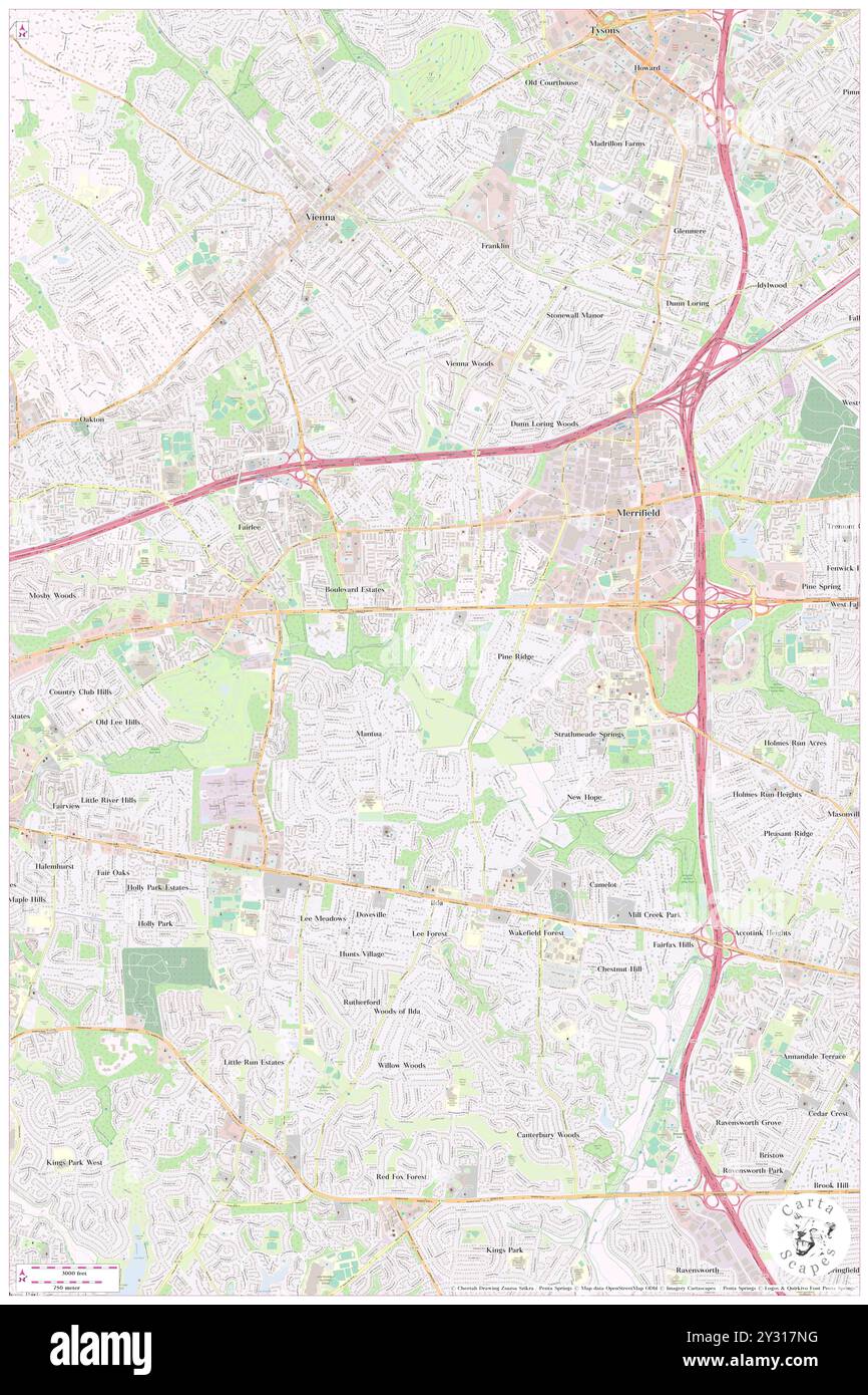 Fairfax Forest, Fairfax County, US, United States, Virginia, N 38 51 ...