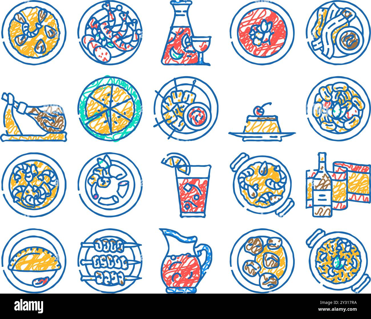 Restaurant sign spain Cut Out Stock Images & Pictures - Alamy