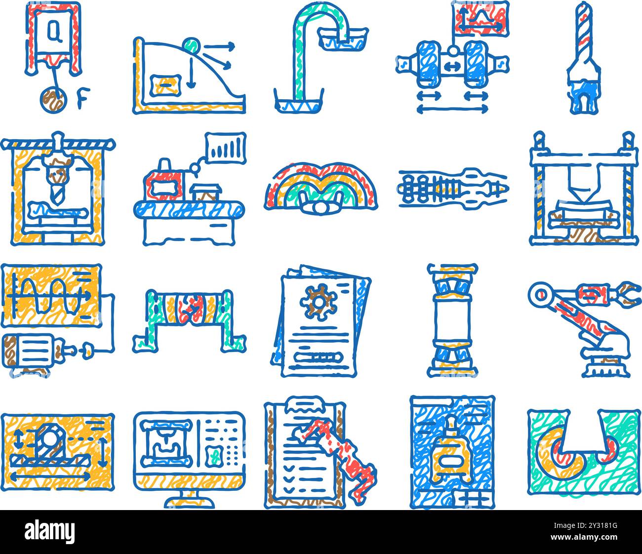 Engine mechanism in female Stock Vector Images - Alamy