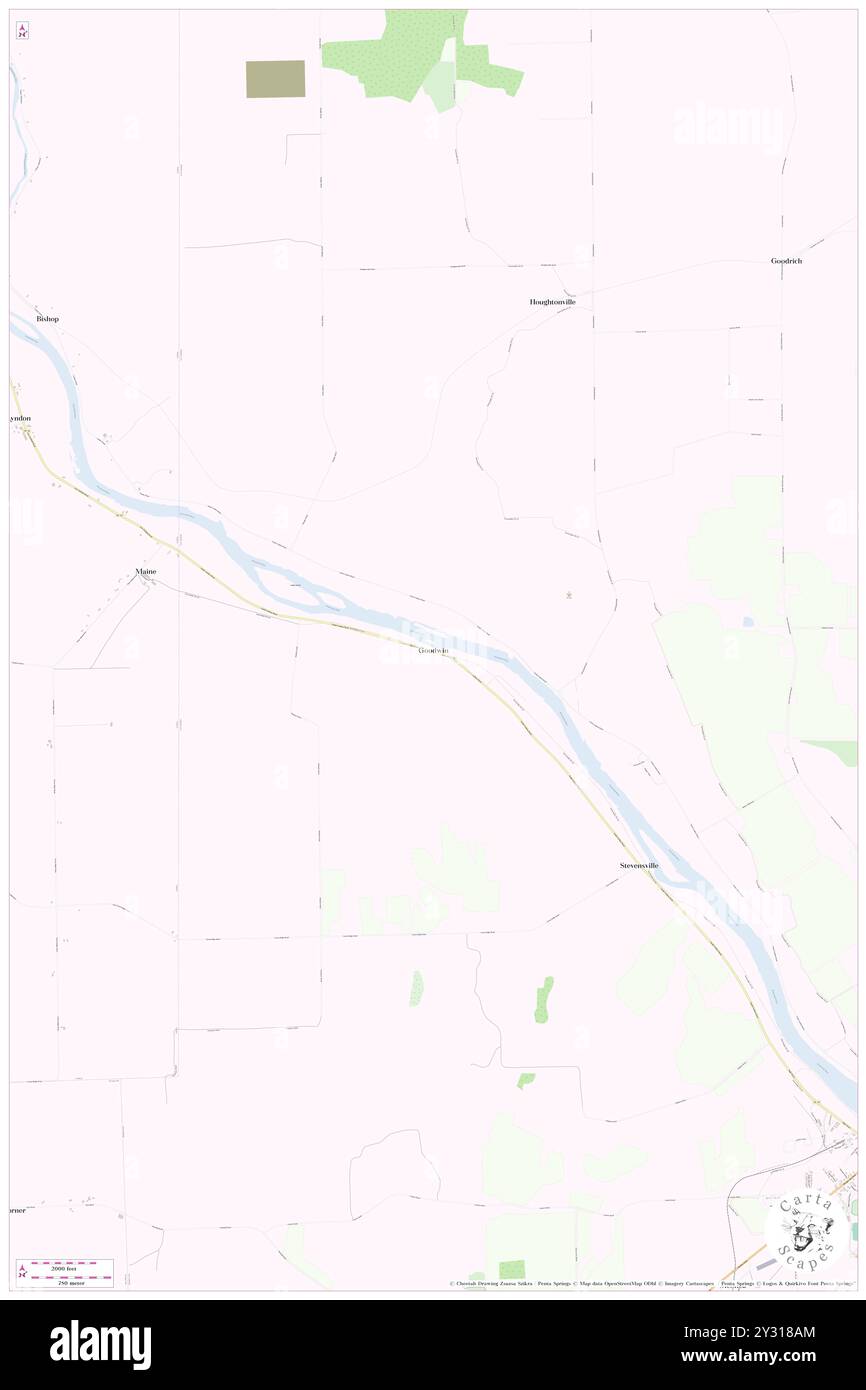Goodwin, Aroostook County, US, United States, Maine, N 46 48' 49'', S ...