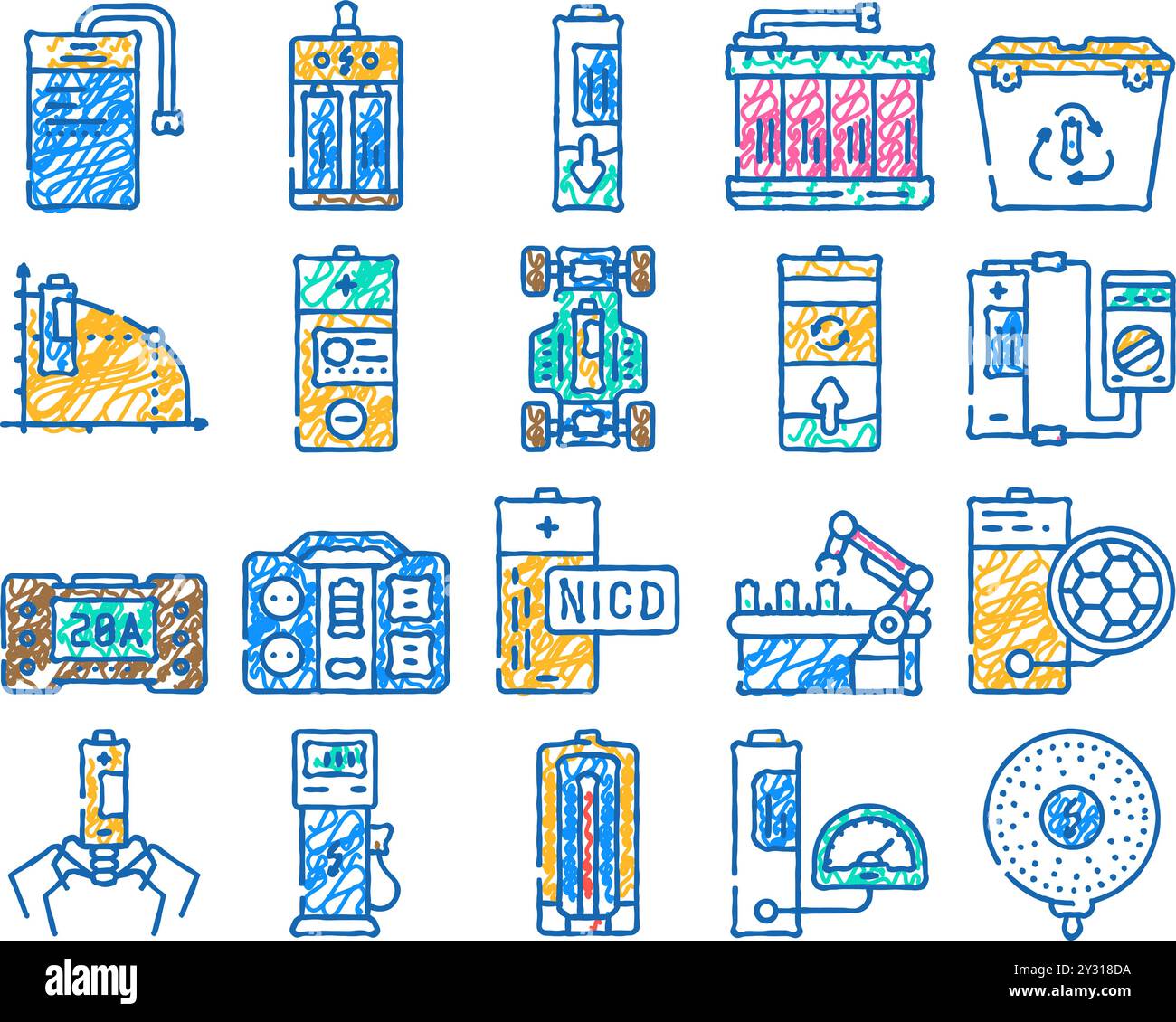 Full hybrid technology Stock Vector Images - Alamy