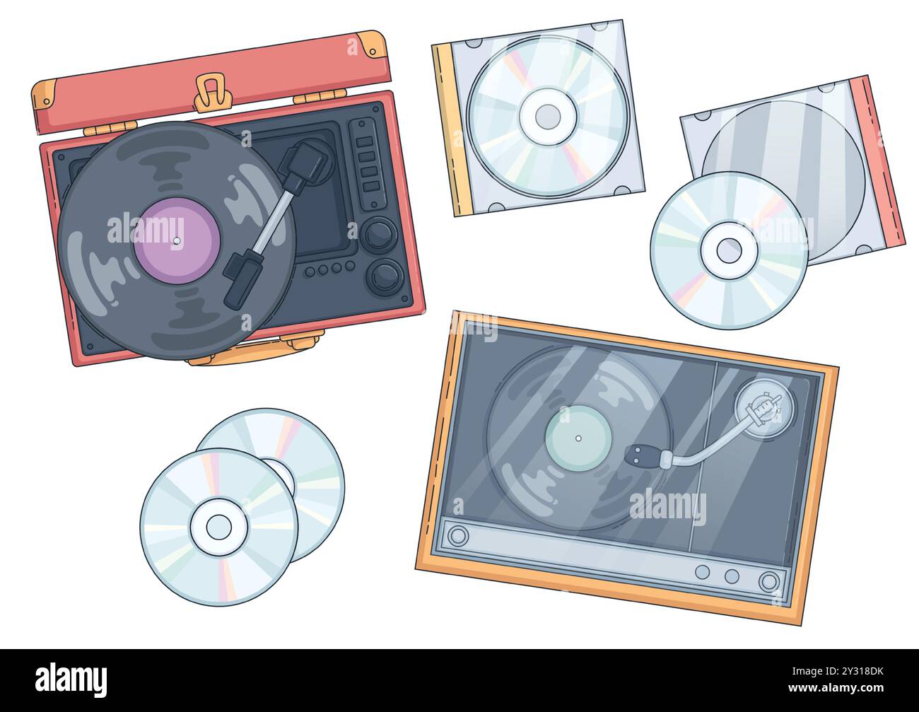 Cartoon gramophone hi-res stock photography and images - Alamy