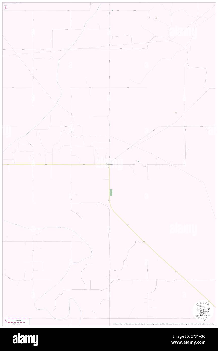 Childers, Nowata County, US, United States, Oklahoma, N 36 46' 18'', S ...