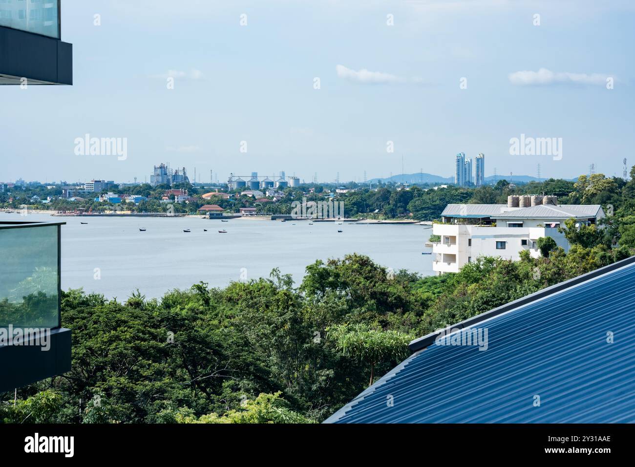 Sea view rooms are room with a view through window and balcony to ...