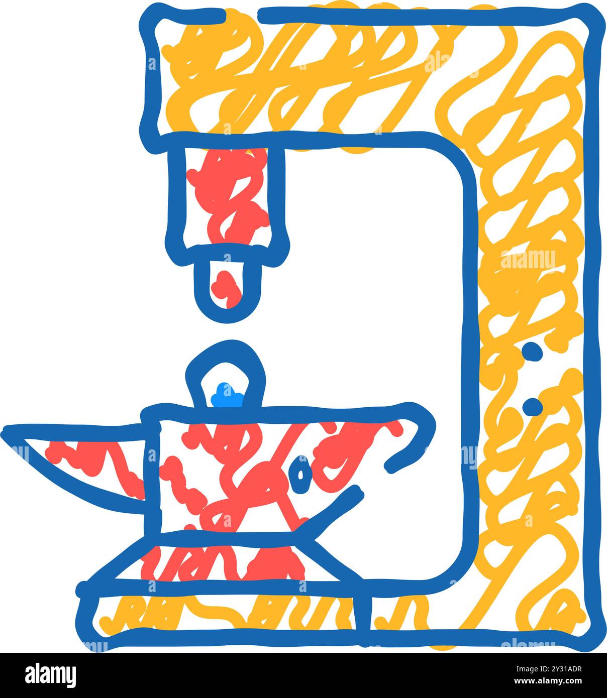 automatic forge icon doodle illustration Stock Vector Image & Art - Alamy