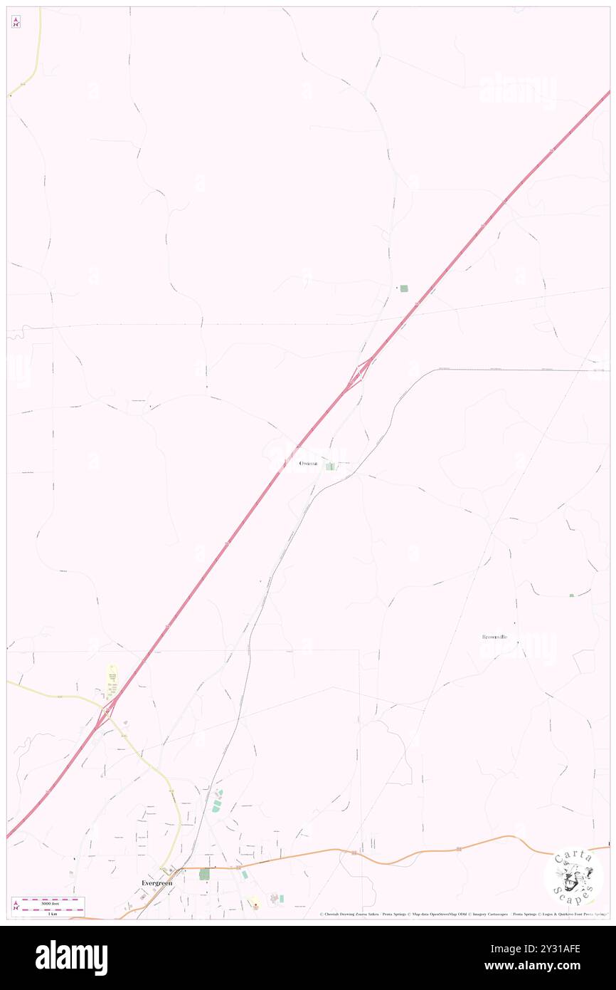Owassa, Conecuh County, US, United States, Alabama, N 31 29' 35'', S 86 ...
