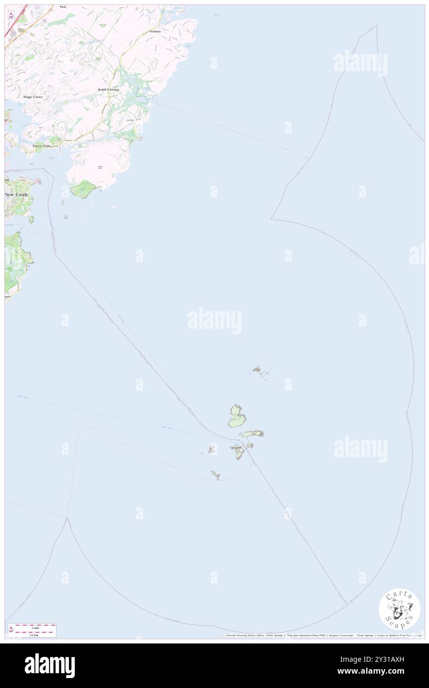 Kittery Point, York County, US, United States, Maine, N 43 4' 58'', S ...