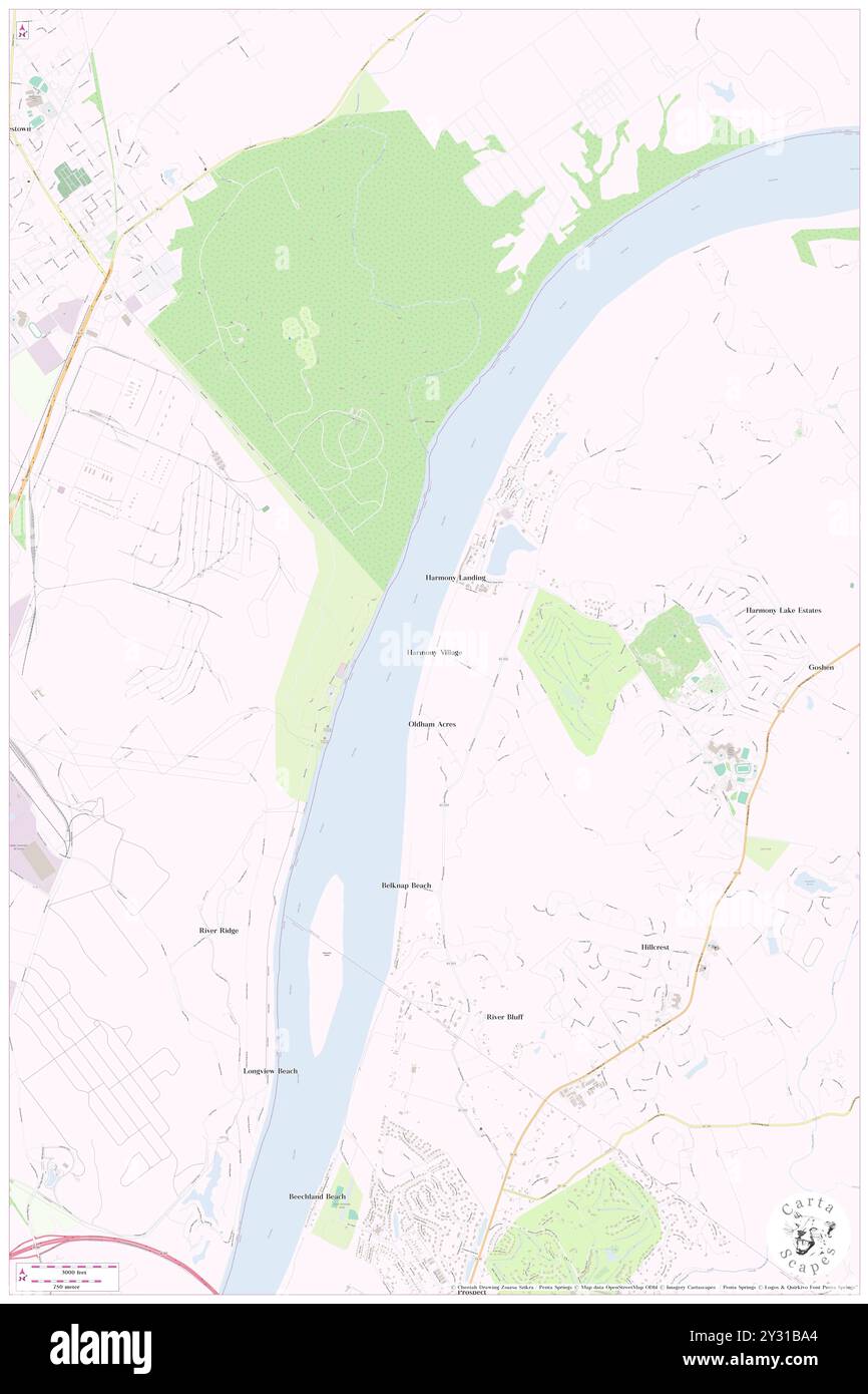 Harmony Village, Oldham County, US, United States, Kentucky, N 38 24 ...