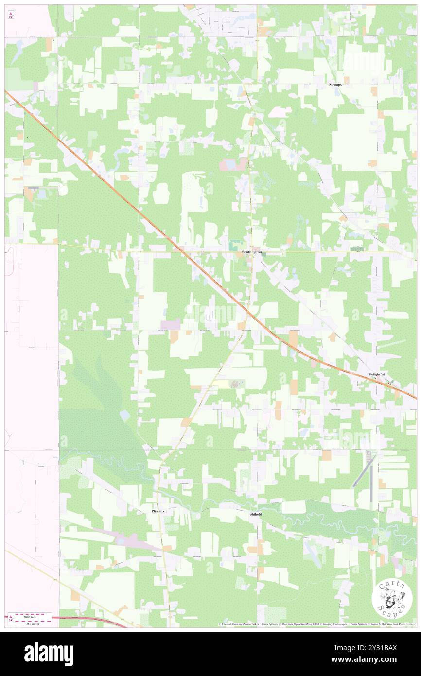 Southington Estates, Trumbull County, US, United States, Ohio, N 41 17 ...