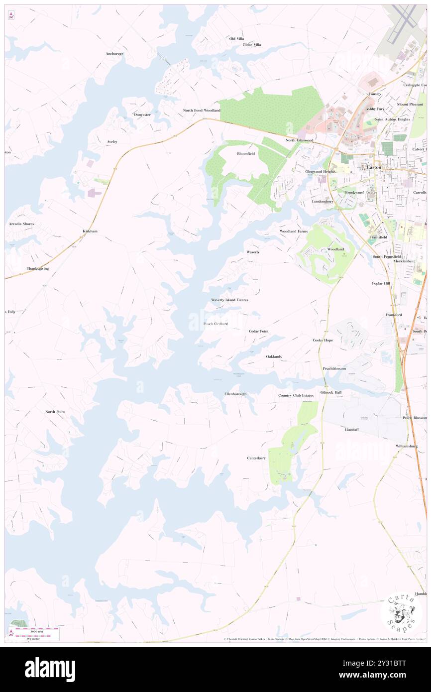 Peach Orchard, Talbot County, US, United States, Maryland, N 38 44' 43 ...