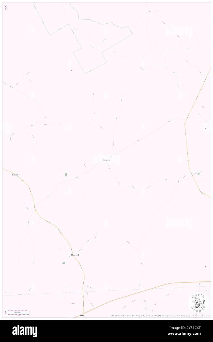 Nineveh, Leon County, US, United States, Texas, N 31 23' 0'', S 95 48 ...