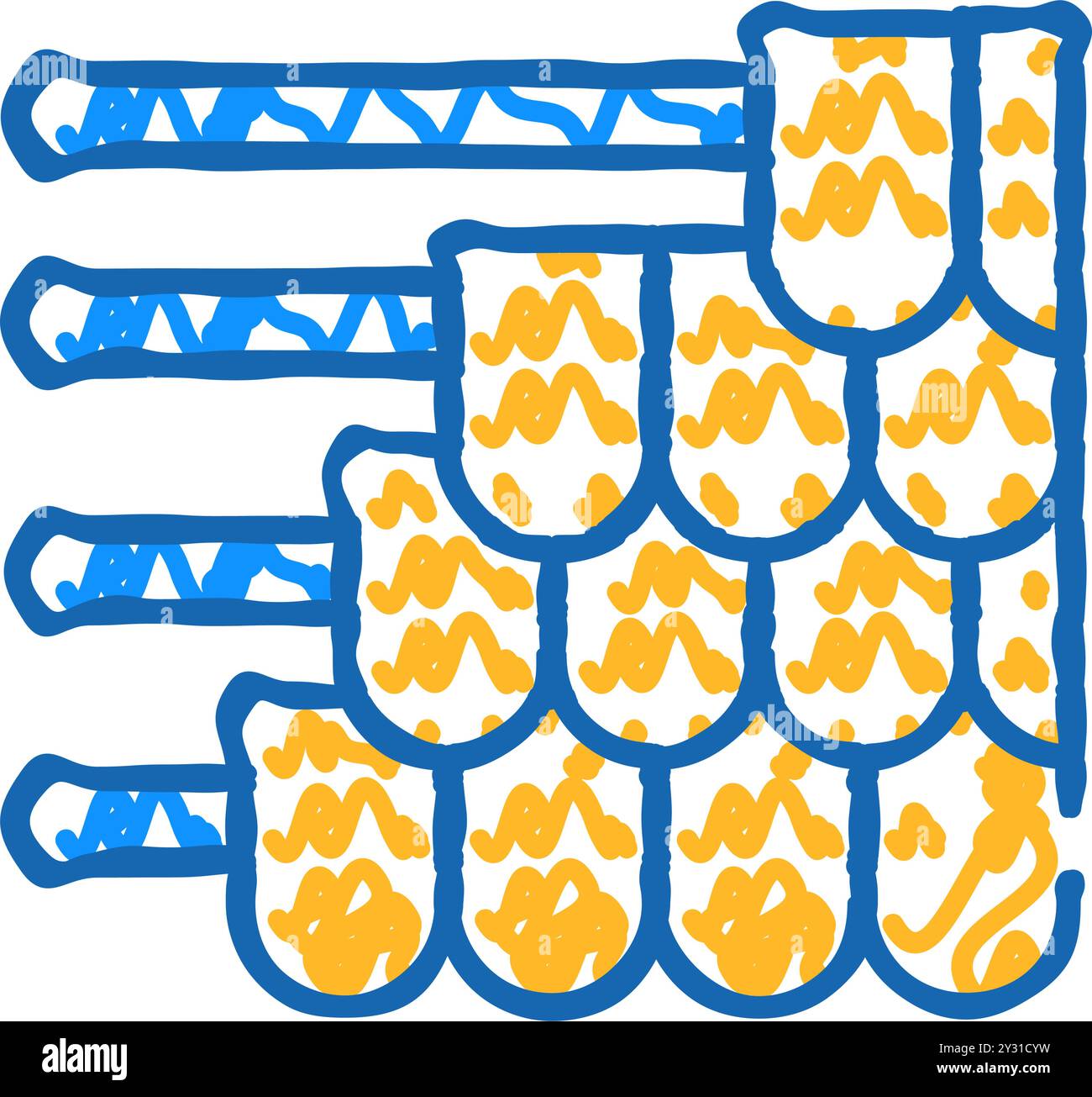 roof covering pile icon doodle illustration Stock Vector Image & Art ...