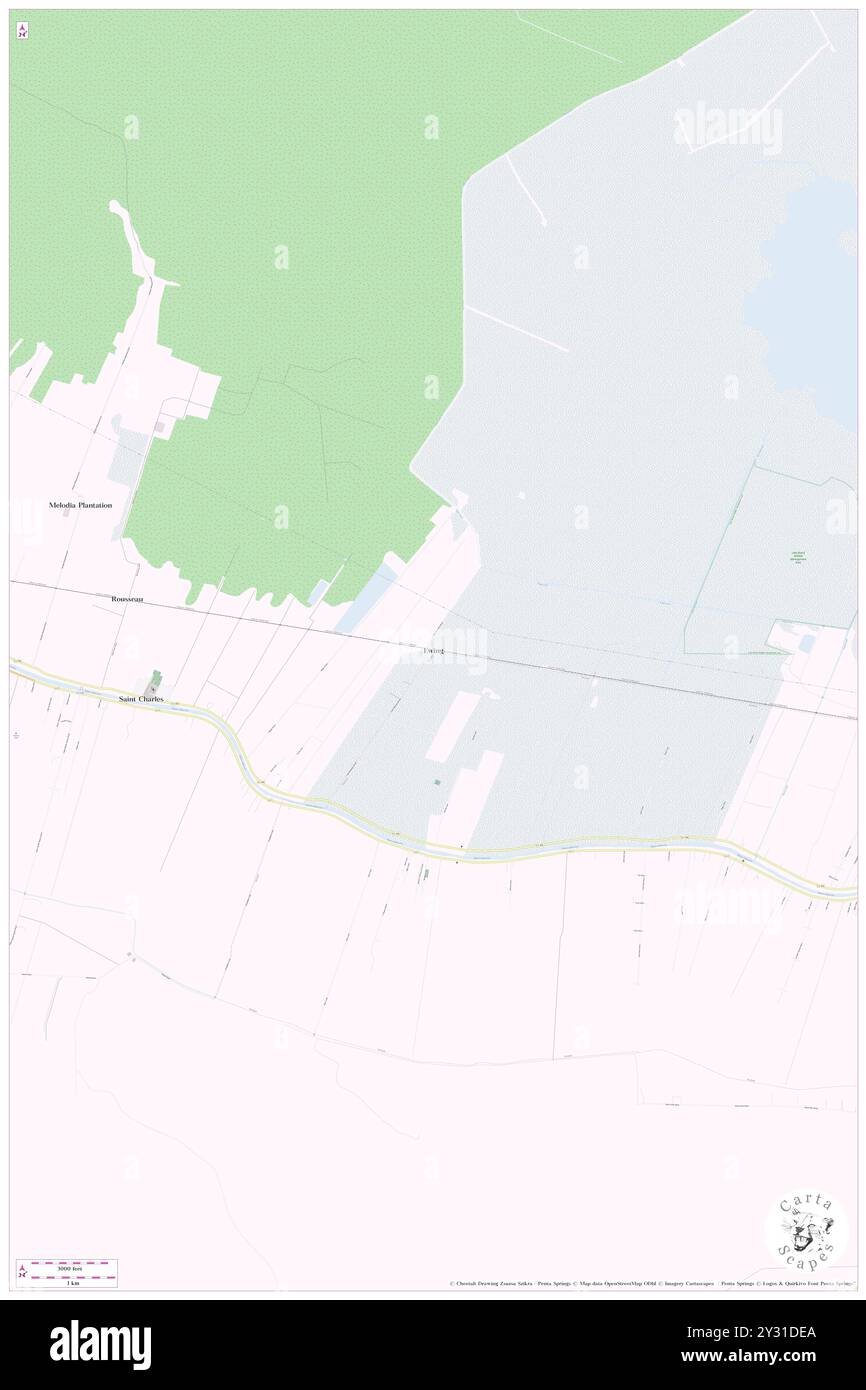 Ewing, Lafourche Parish, US, United States, Louisiana, N 29 45' 29'', S ...