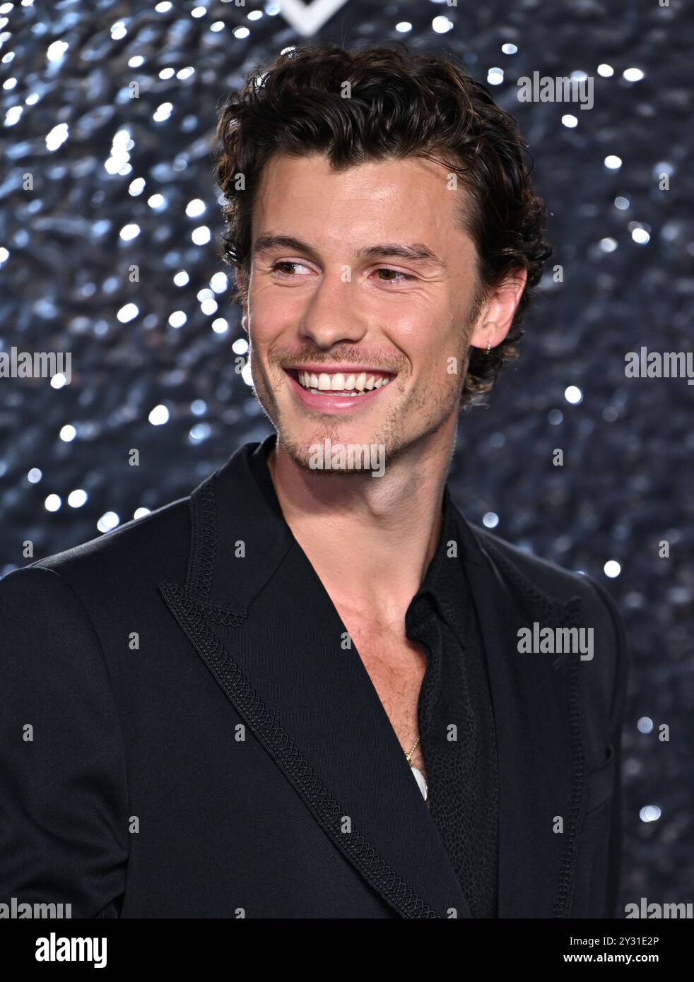 New York, USA. September 11th, 2024. Shawn Mendes arriving at the MTV ...