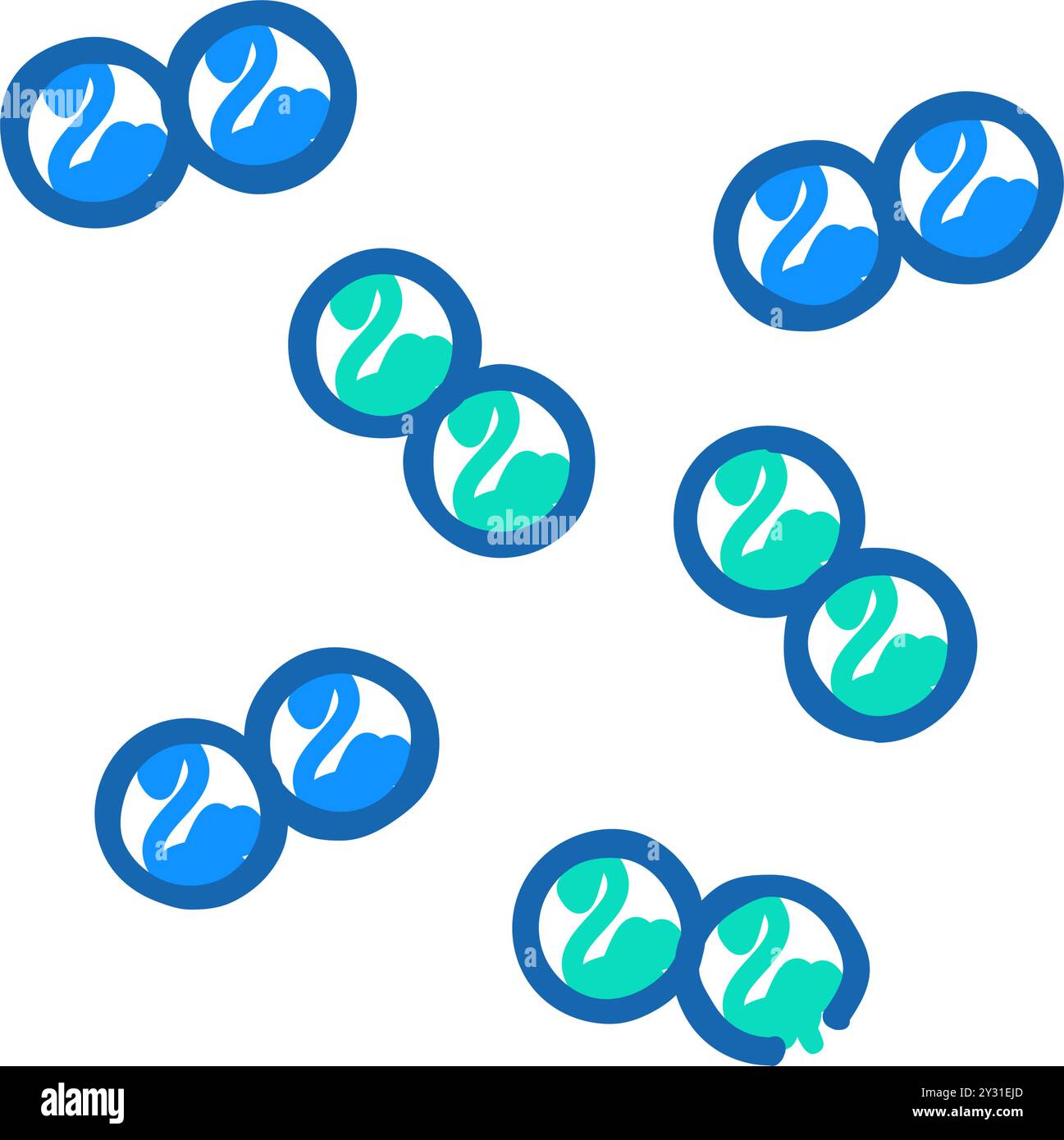 pneumococcus infection icon doodle illustration Stock Vector Image ...