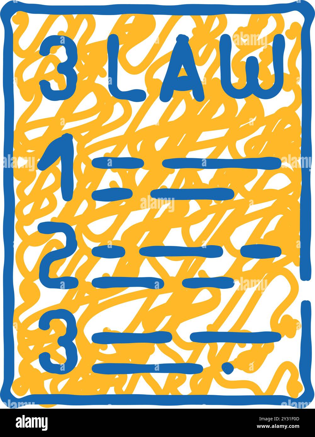 isaac asimov 3 laws of robotics icon doodle illustration Stock Vector ...