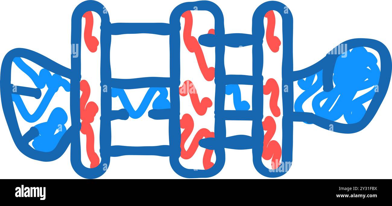 Ilizarov apparatus icon doodle illustration Stock Vector Image & Art ...