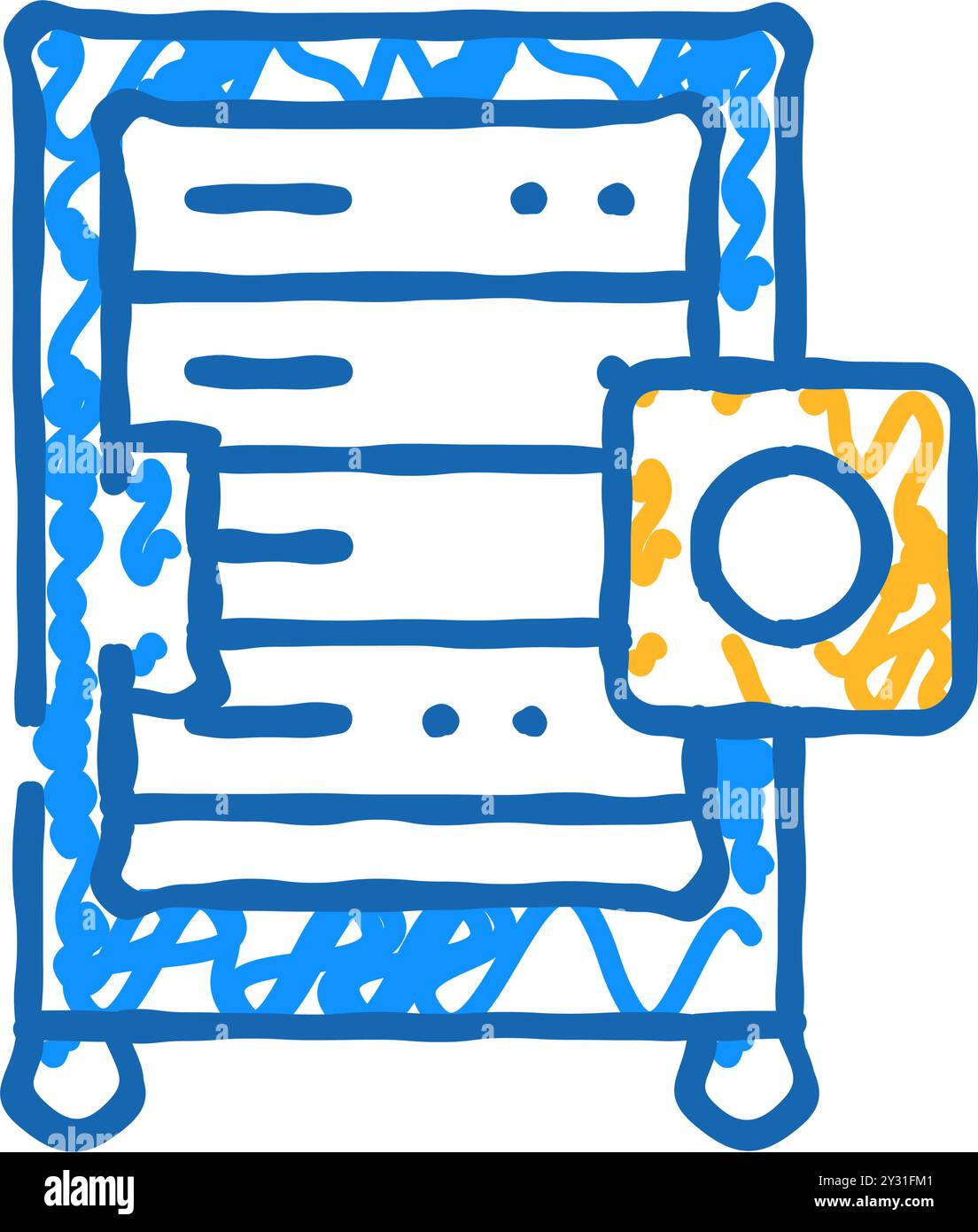 data server icon doodle illustration Stock Vector Image & Art - Alamy