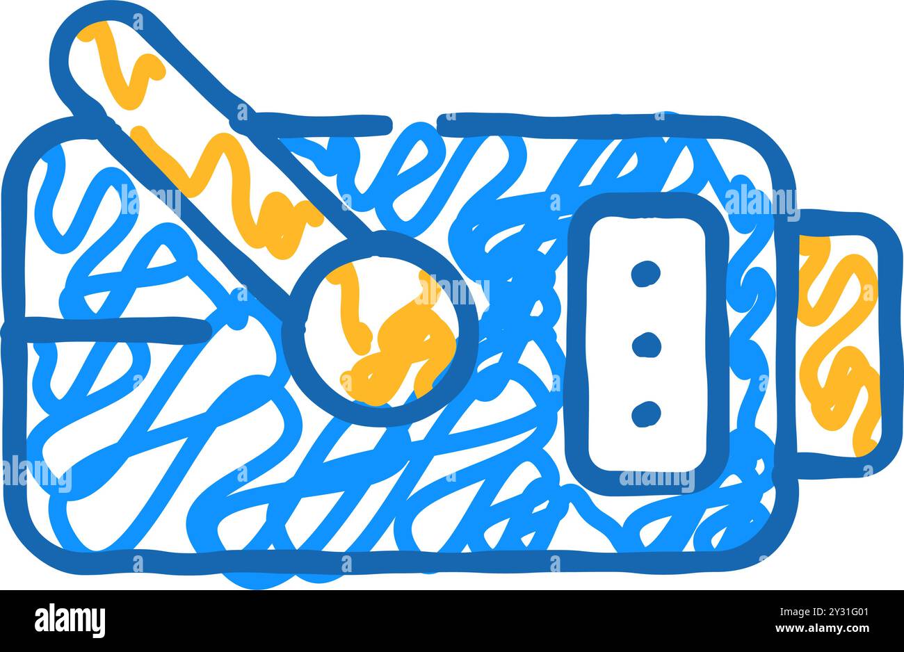 portable x-ray machine icon doodle illustration Stock Vector Image ...