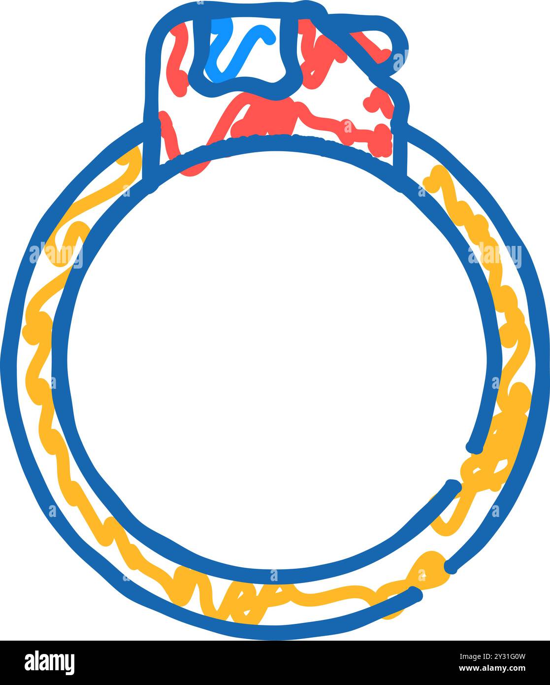 circometer measuring equipment icon doodle illustration Stock Vector ...