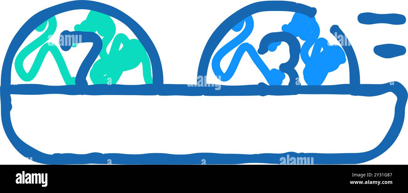 winning lotto numbers balls icon doodle illustration Stock Vector Image ...