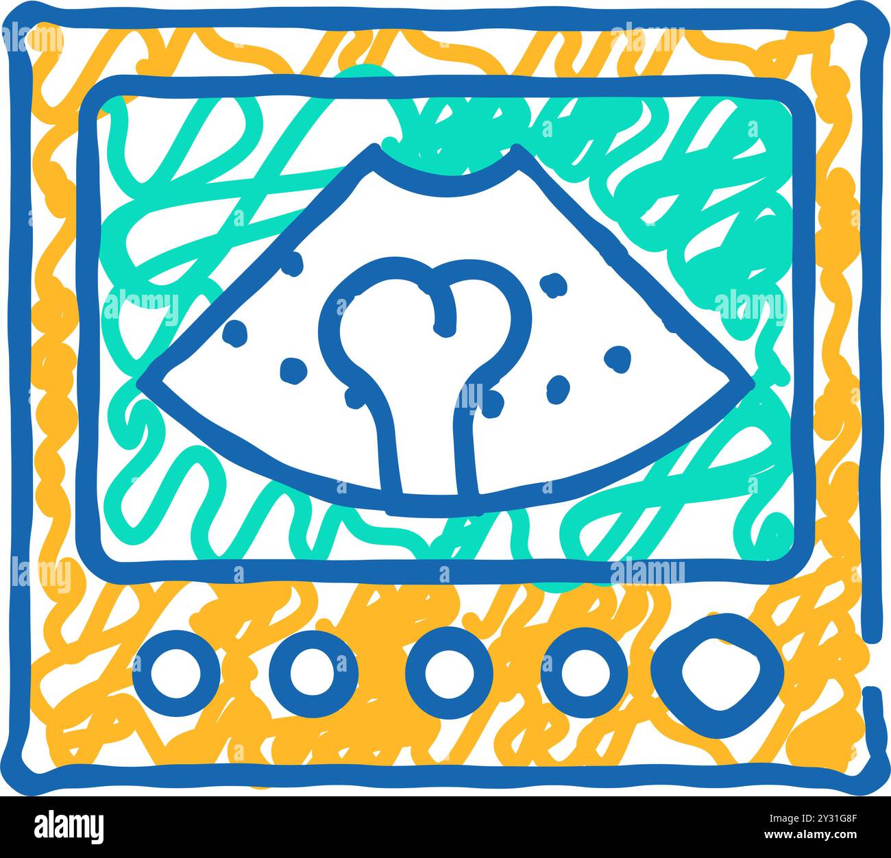bone x-ray icon doodle illustration Stock Vector Image & Art - Alamy