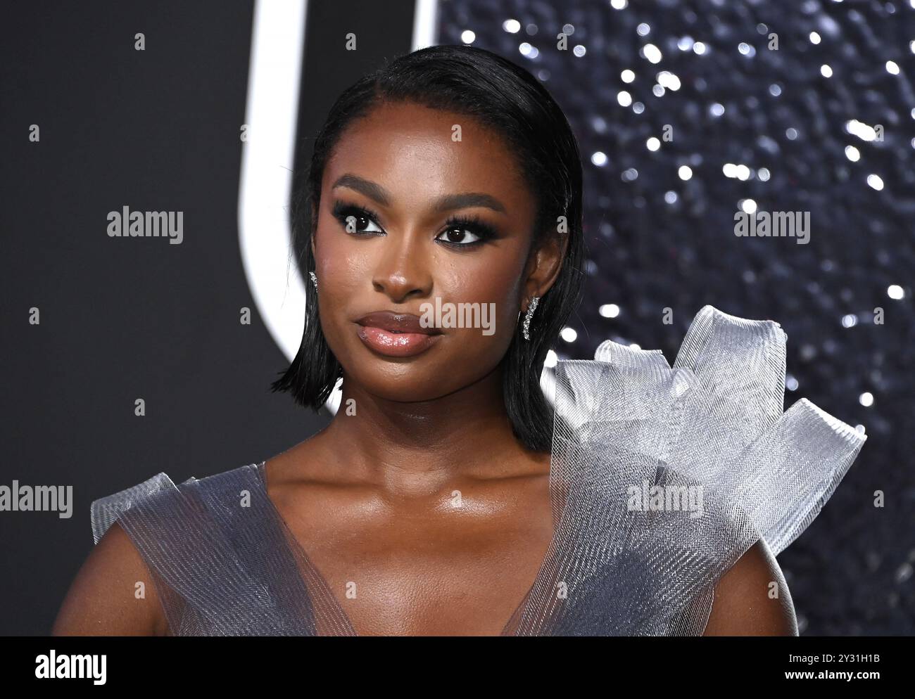Elmont, USA. 11th Sep, 2024. Coco Jones arriving at the MTV Video Music ...