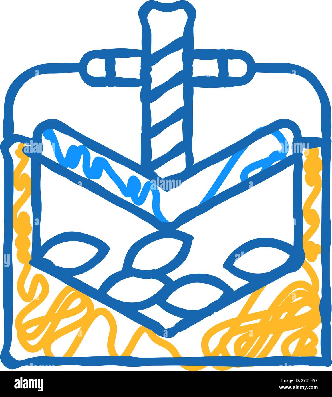 press equipment vector symbol illustration icon doodle illustration ...