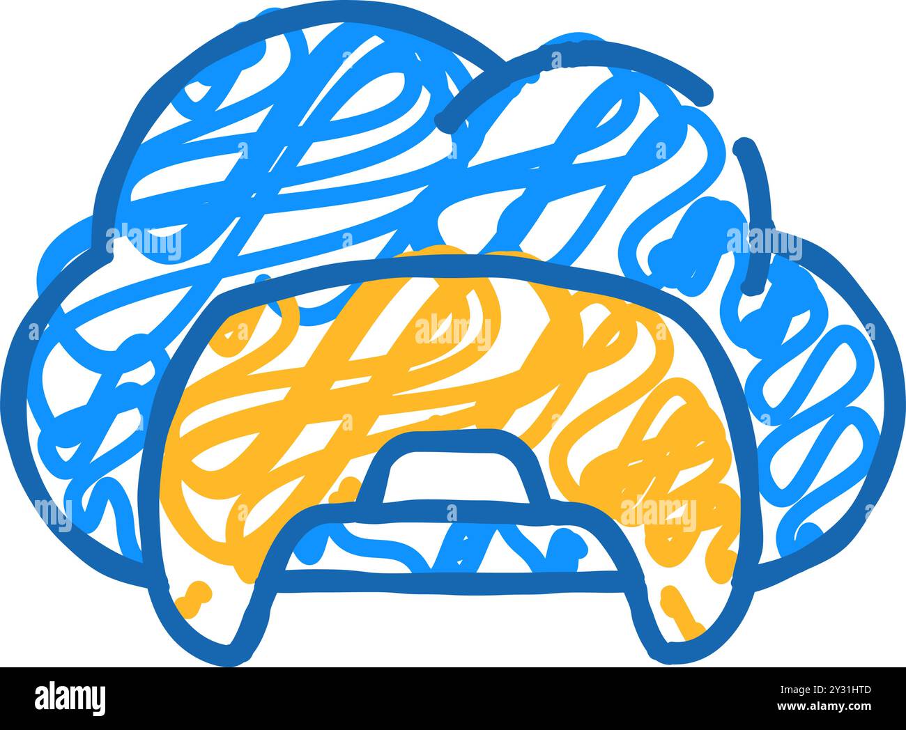 Binary code doodle icon Stock Vector Images - Alamy