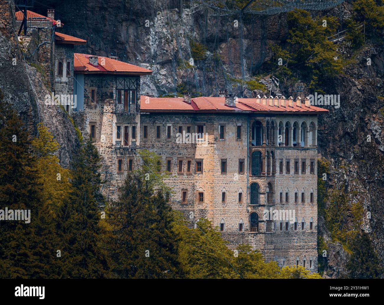 Sumela Monastery, a Greek Orthodox wonder located in Turkey's ...